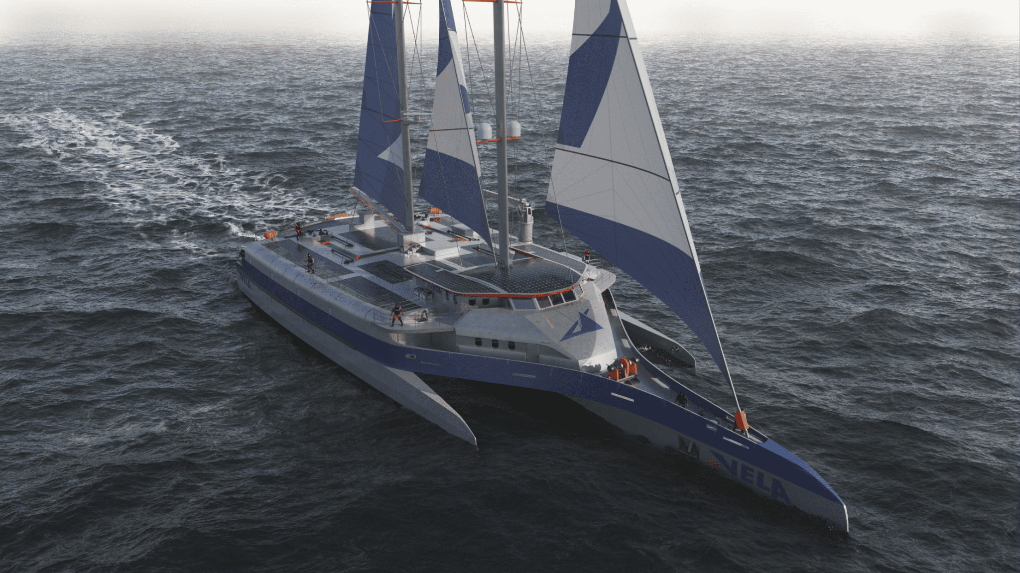 Why a Trimaran Sailing Cargo Ship? - VELA