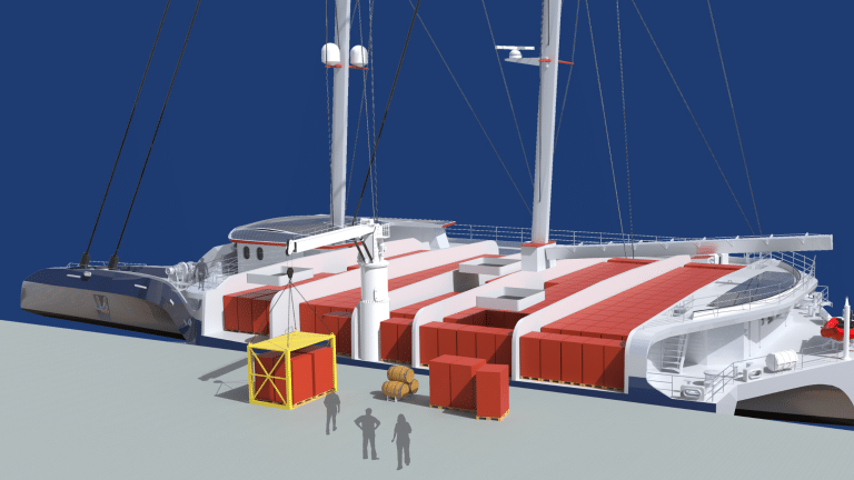 Why a Trimaran Sailing Cargo Ship? - VELA